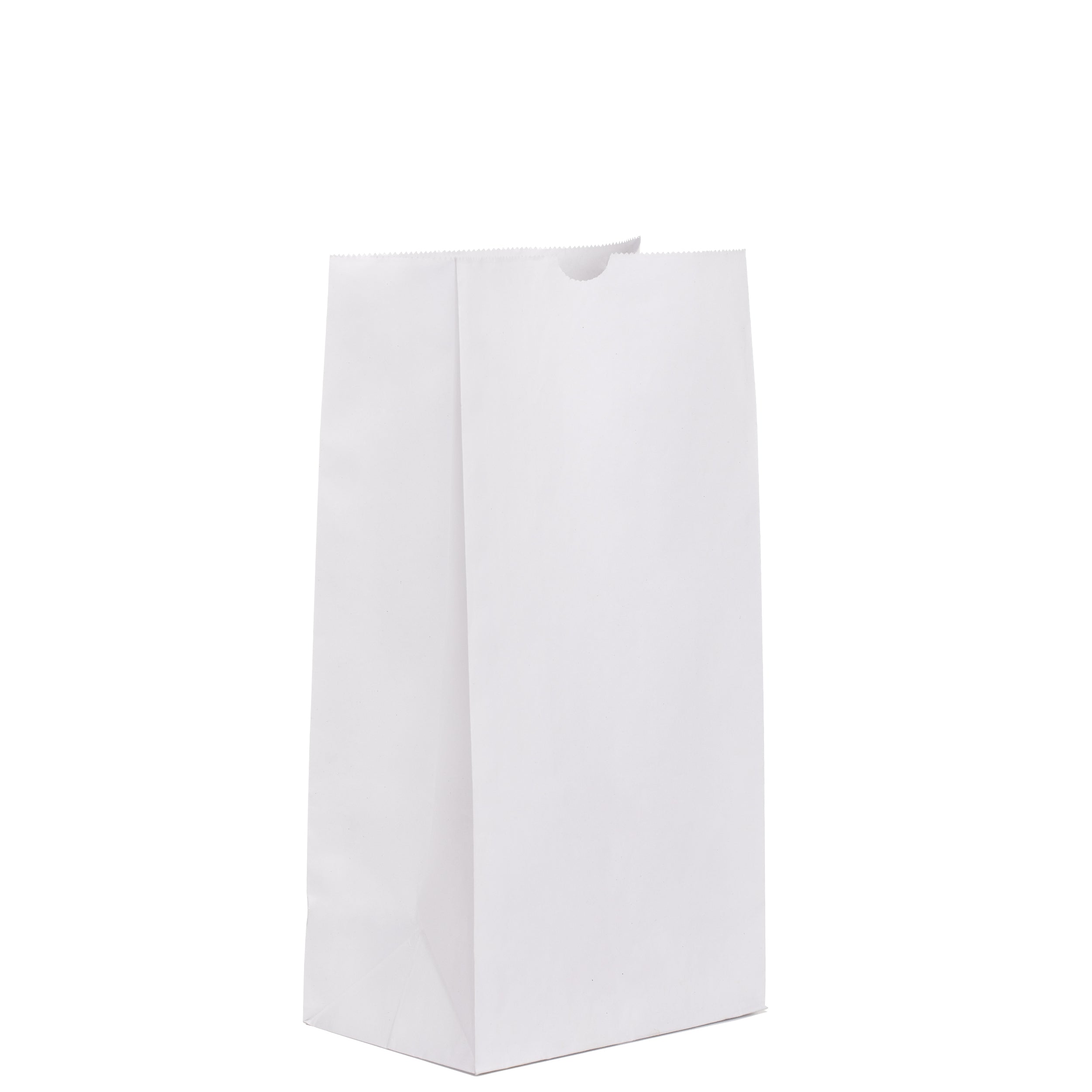 #12 White Paper Bags 12LB | Inbulks
