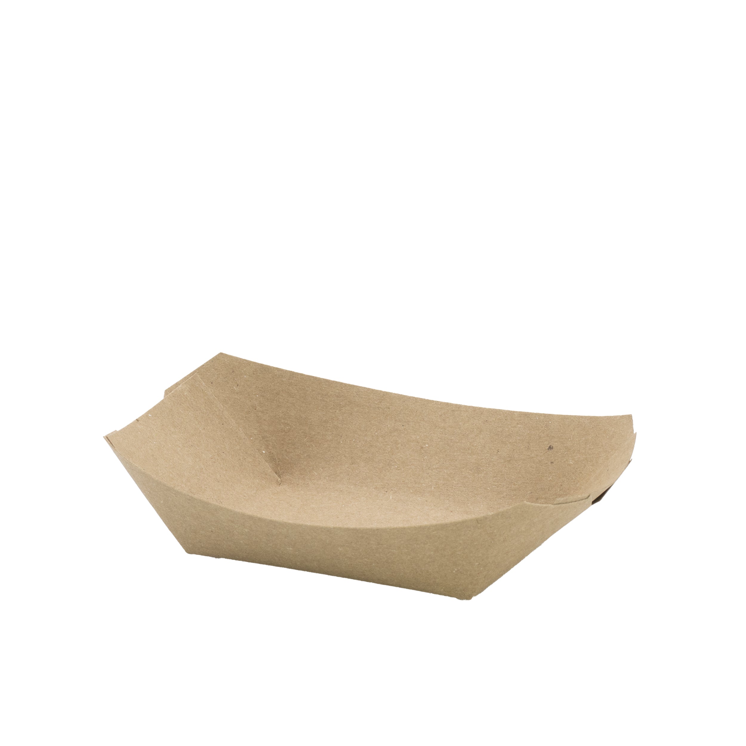 1 LB Kraft Brown Paper Food Trays | Inbulks