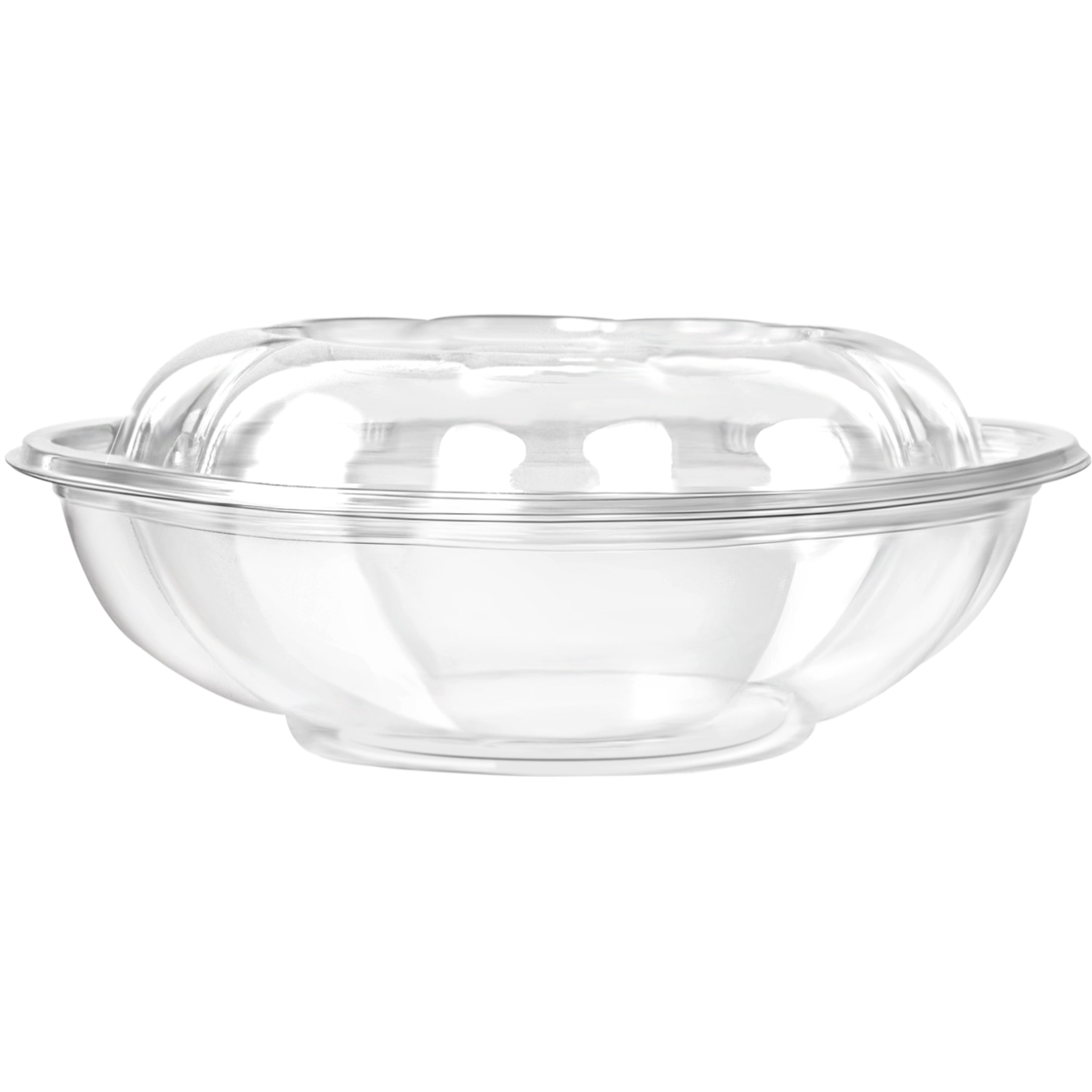 64oz BPA Free Clear Plastic Bowl Container With Dome Lids | Inbulks