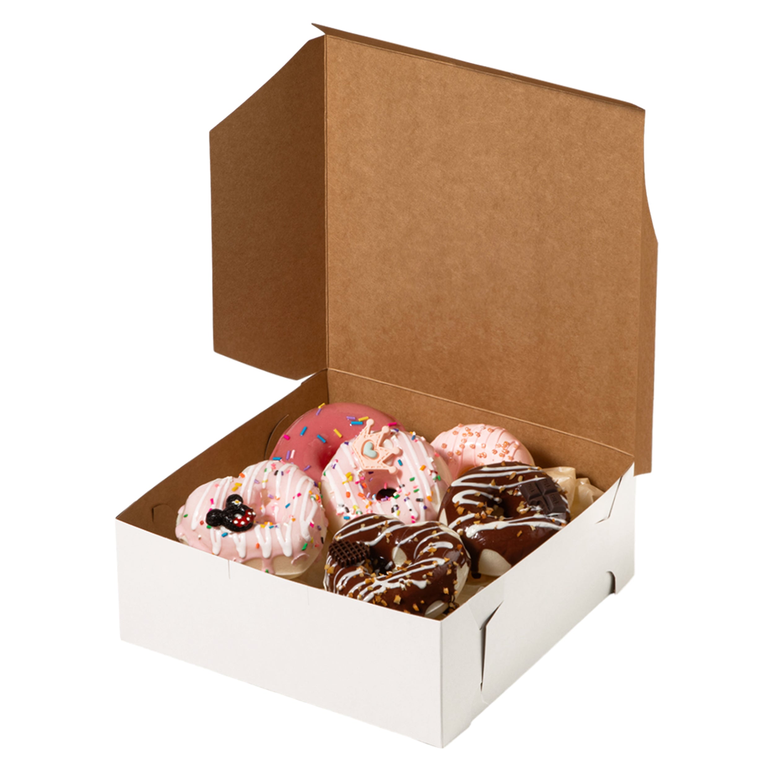 Bakery / Pie Box 8' x 8'' x 3'' with no window | Inbulks